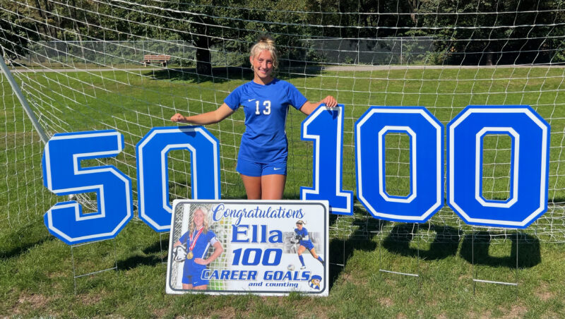 South’s Ella Moore entered rare company with 100 goals, 50 assists ...